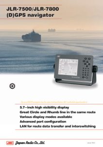 JRC JLR-7800 DGPS - TURKEY MARINE SERVICE