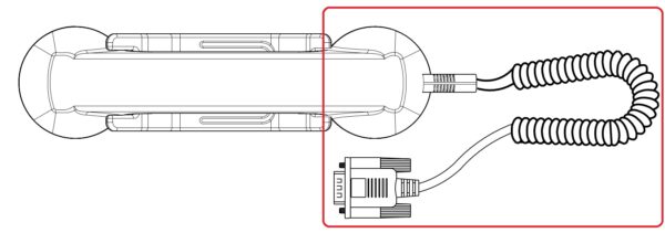 SAILOR HS5001 HANDSET CABLE