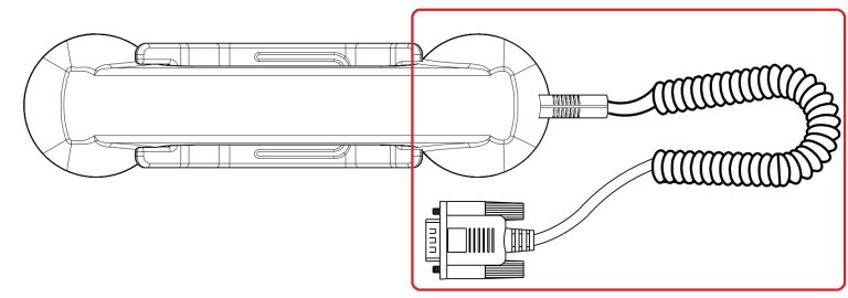 SAILOR HS5001 HANDSET CABLE