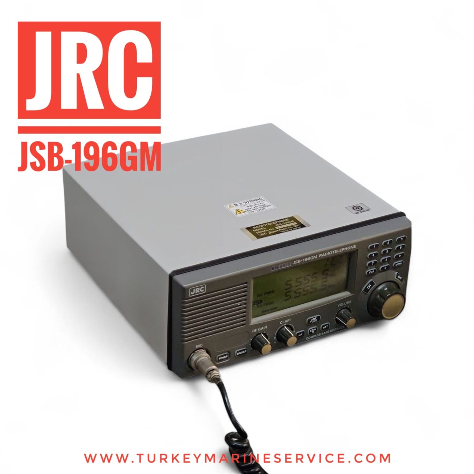 JRC JSB-196GM DISPLAY UNIT - TURKEY MARINE SERVICE